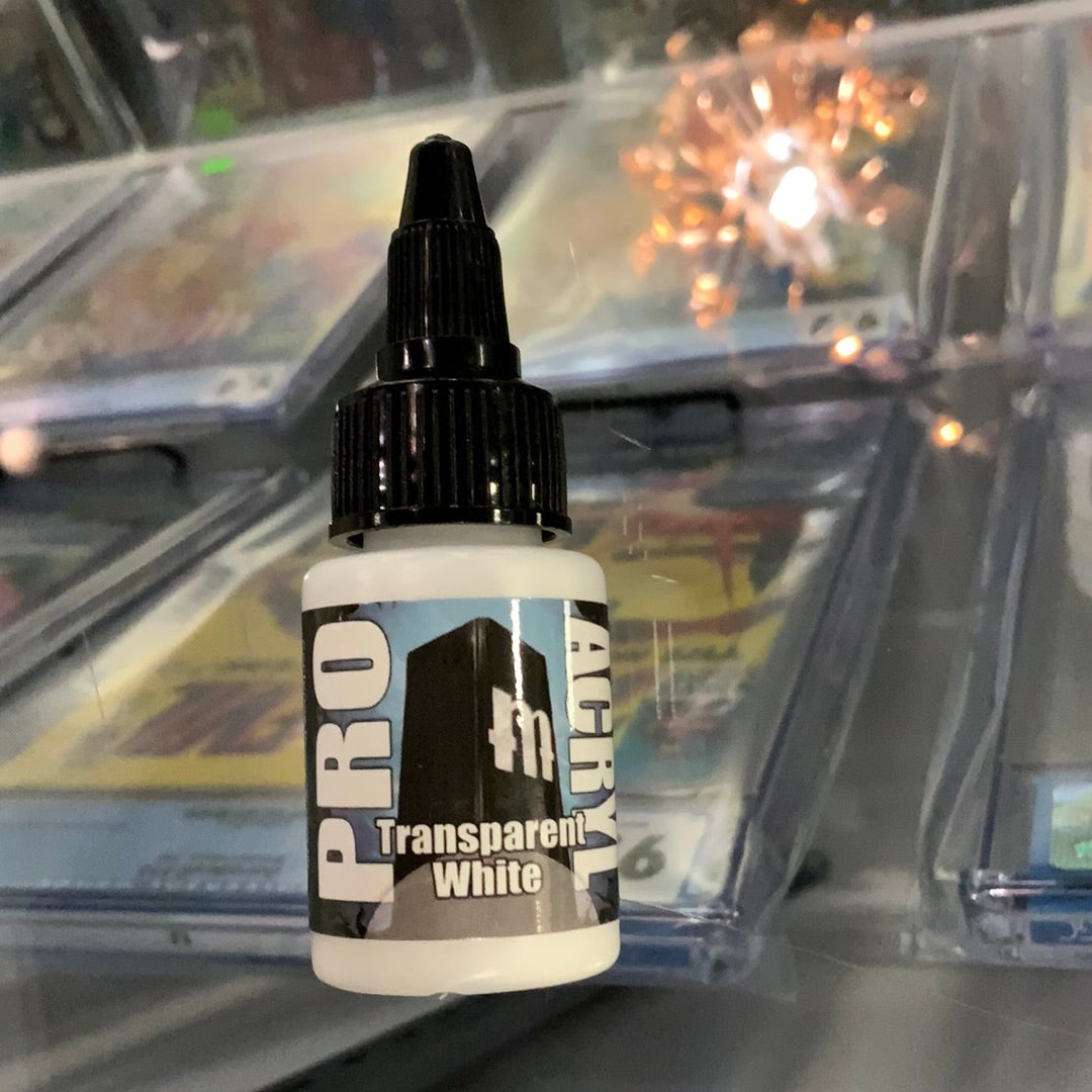 Pro Acryl Transparent White MPA-064 – Warehouse Comics, Cards & Gaming