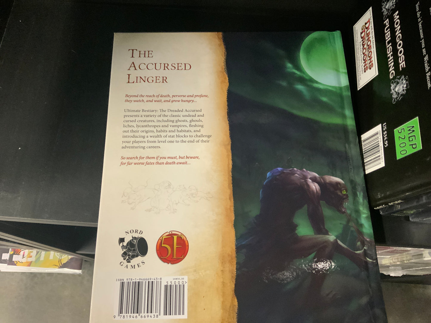 Dungeons and Dragons 5E Ultimate Bestiary The Dreaded Accursed ...