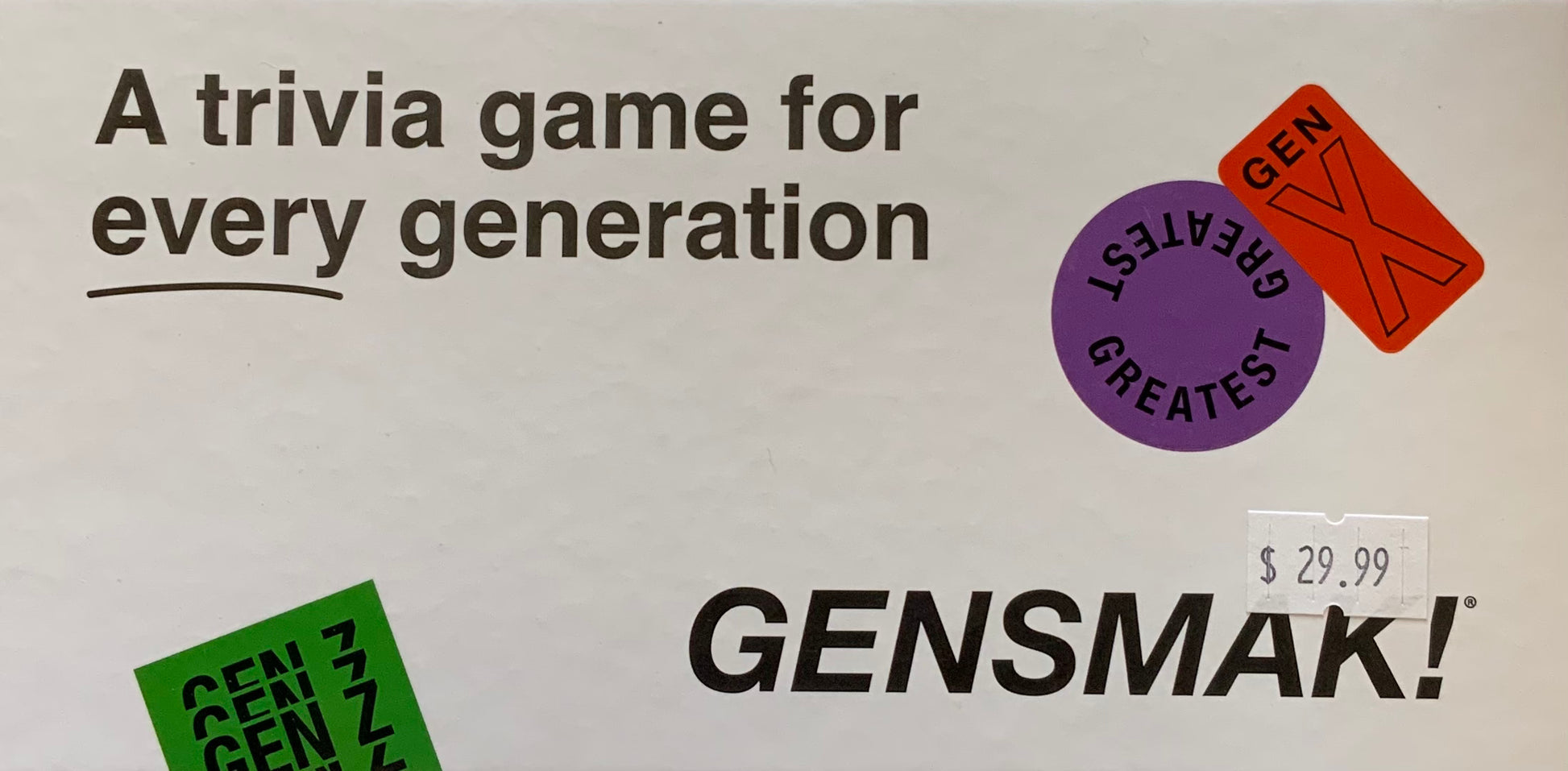 Gensmak: Trivia Game – Warehouse Comics, Cards & Gaming