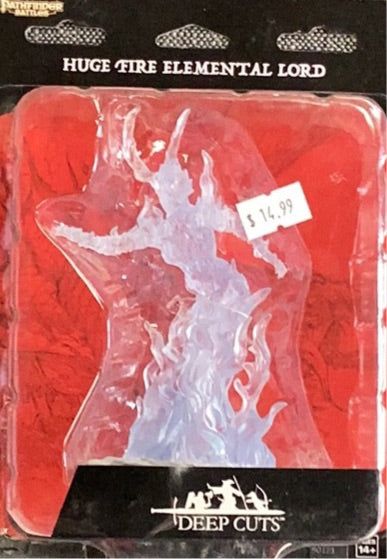 DND Large Primed Figure - Huge Fire Elemental Lord – Warehouse Comics ...